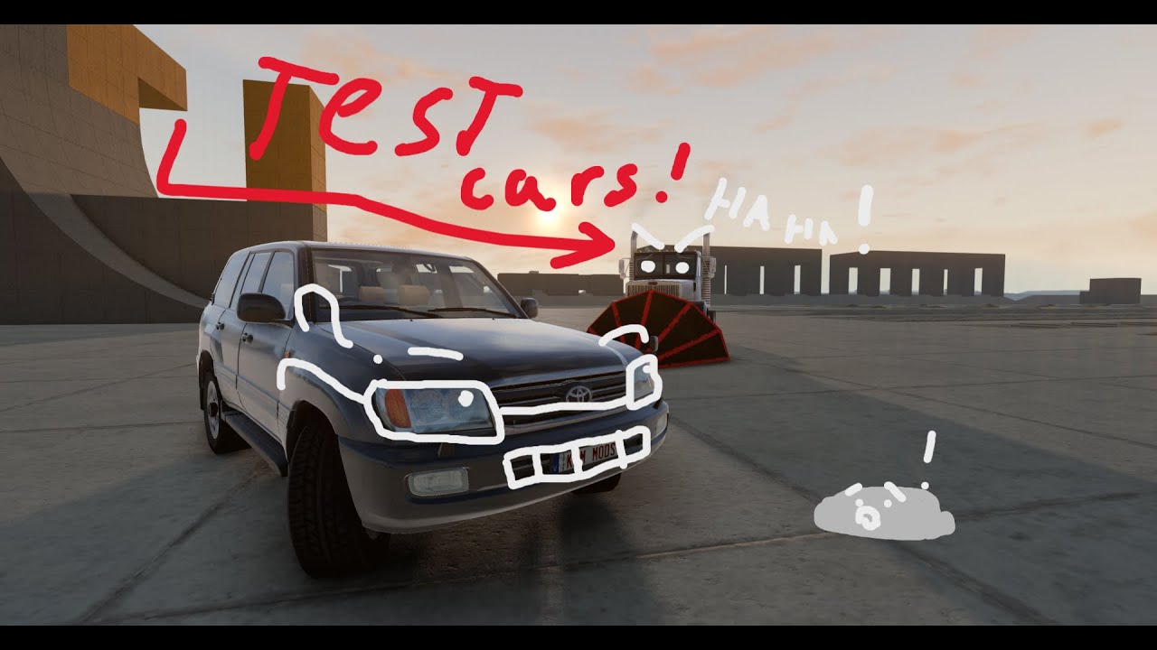 NEW! Test car#1 #Carcrash - YouTube