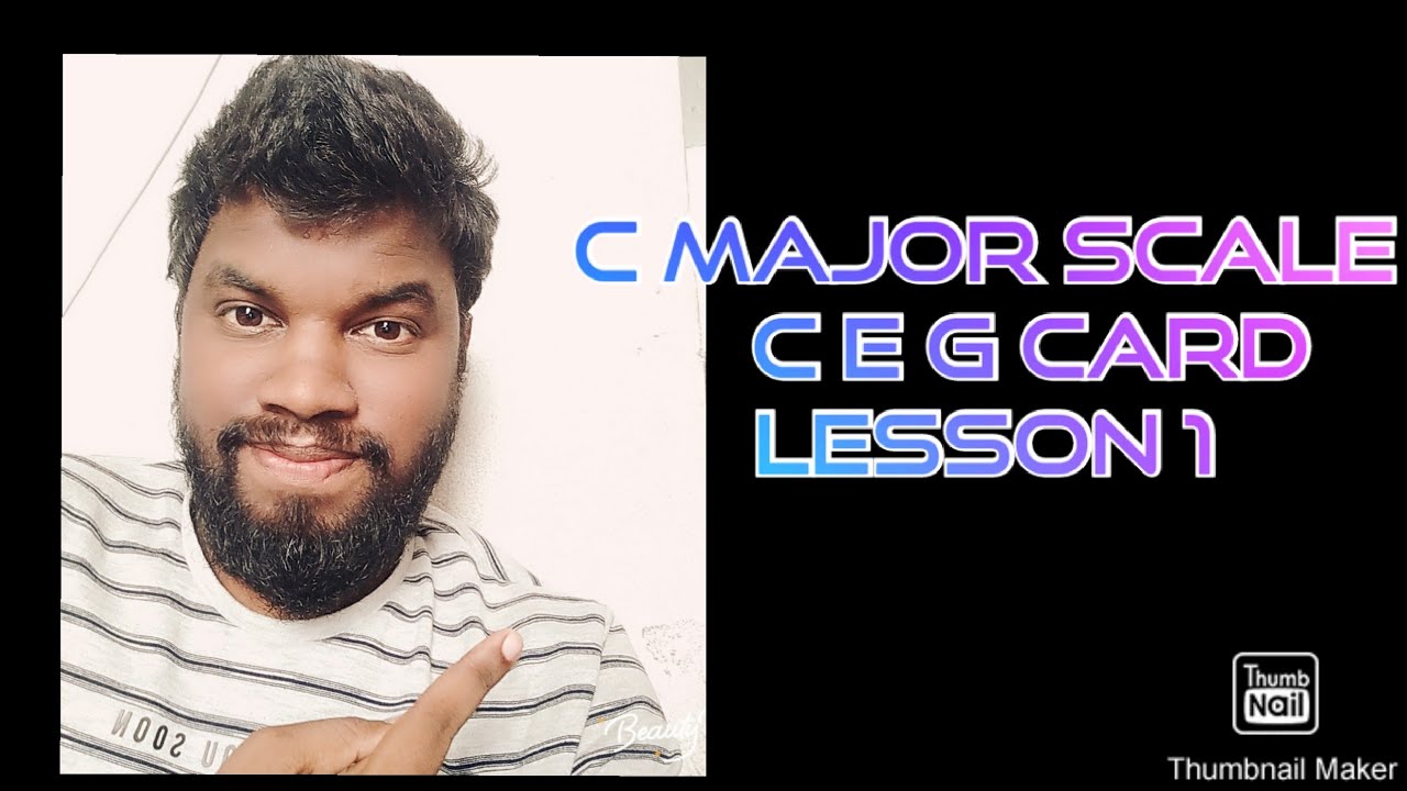 C Major Scale And Card First Lesson 1 YouTube c-major-scale-and-card-first-lesson-1-youtube