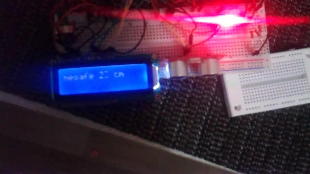 arduino park sensor - YouTube