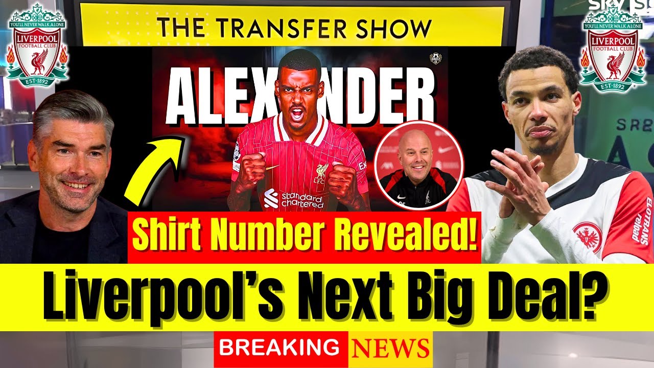 🔥 ISAK TO LIVERPOOL⁉️ Hughes Hints Deal Ekitike Speaks 🗣️ SHIRT No ...