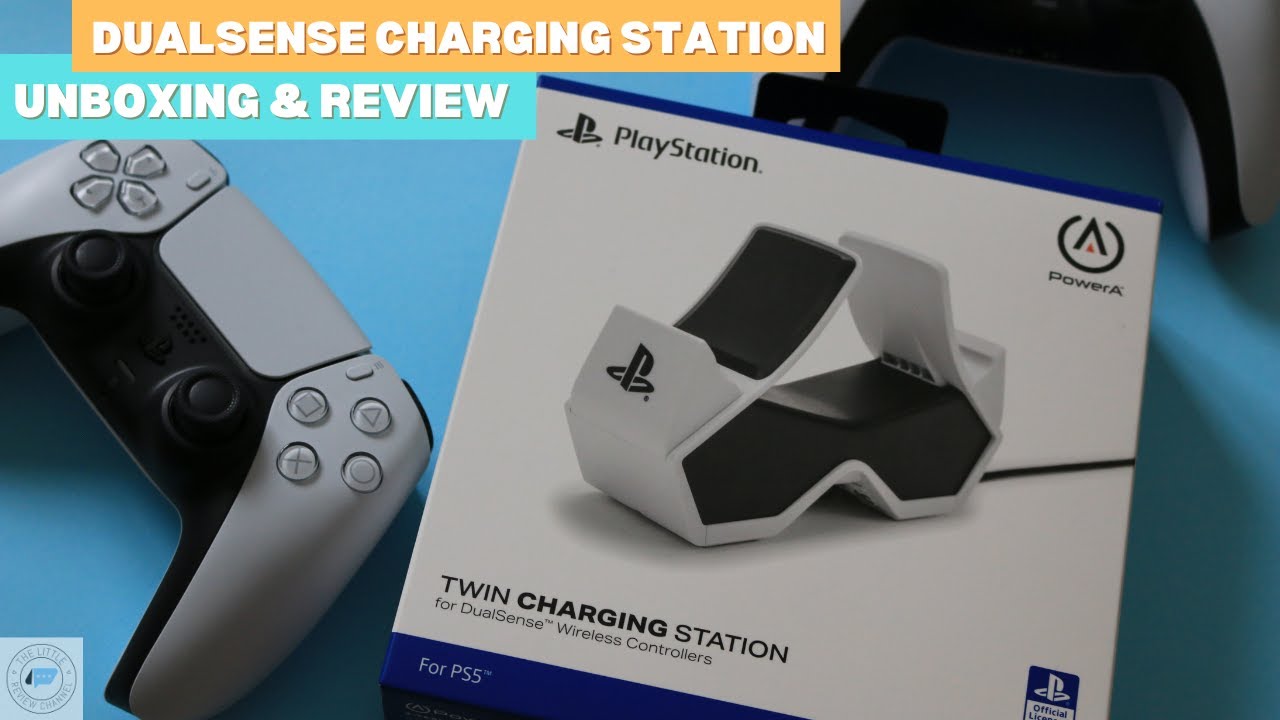 PS5 DualSense Twin Charging Station Unboxing & Review - YouTube
