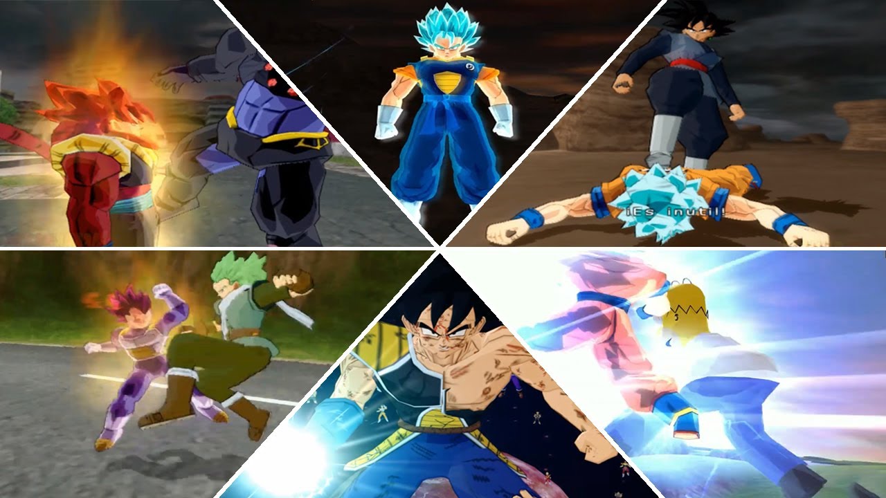 Todas las escenas del modo historia con MODS | DBZ Budokai Tenkaichi 4 ...