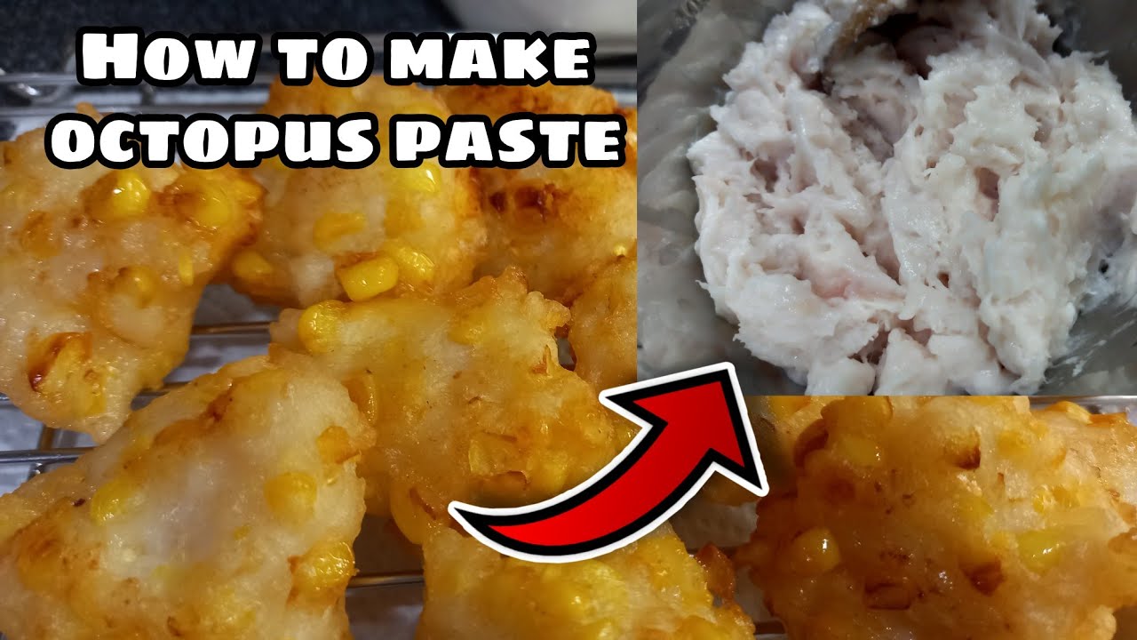 Squid paste recipe /squid recipe chinese / fry squid paste - YouTube