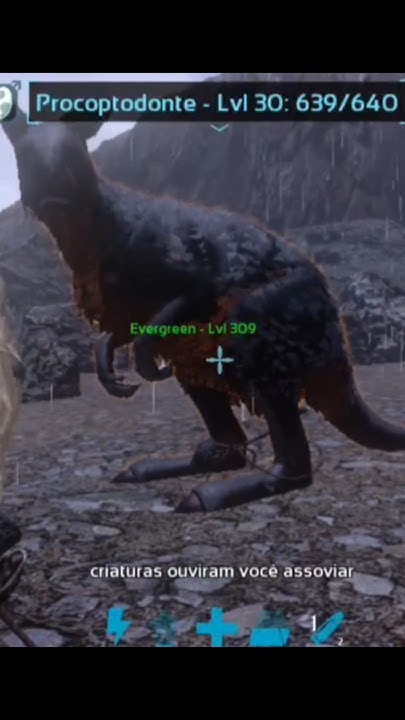 DOMANDO O CANGURU (PROCOPTODONTE) | ARK SURVIVAL EVOLVED MOBILE - YouTube