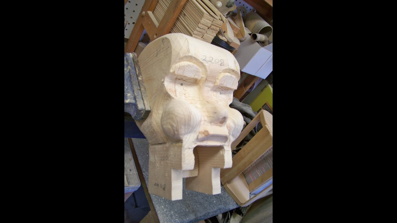Santa part 5, how to make a ventriloquist dummy, figure out of wood ...