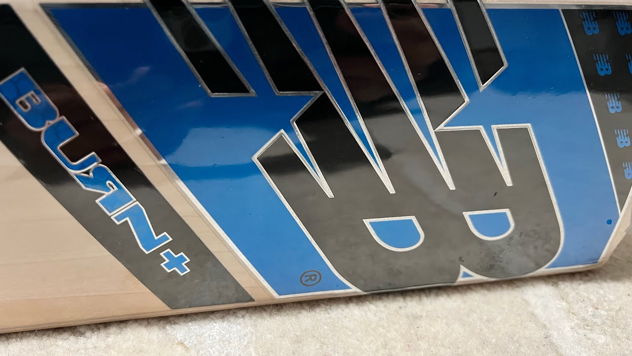 New Balance Burn+ Cricket Bat Review - YouTube