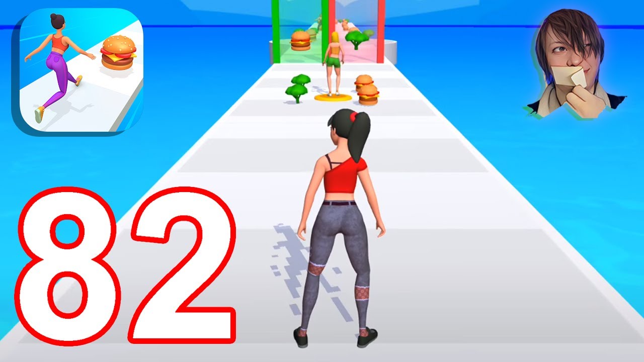 Twerk Race 3D — Running Game All Levels Android Gameplay with Webcam ...