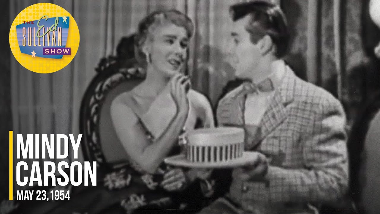 Mindy Carson "Cuddle Up A Little Closer" on The Ed Sullivan Show - YouTube