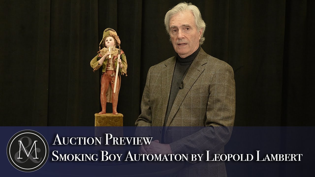 Smoking Boy Automaton by Leopold Lambert French | April 13, 2024 ...