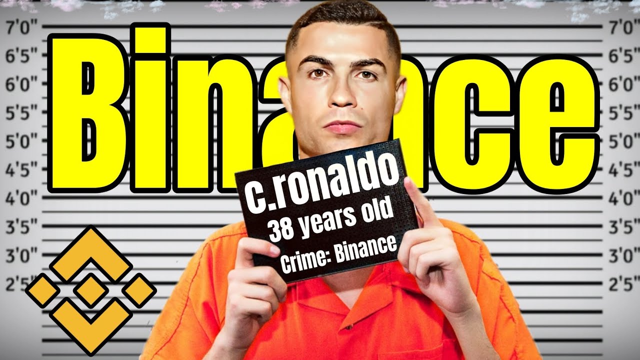 Ronaldo's arrest for promoting Binance.40 years imprisonment - YouTube