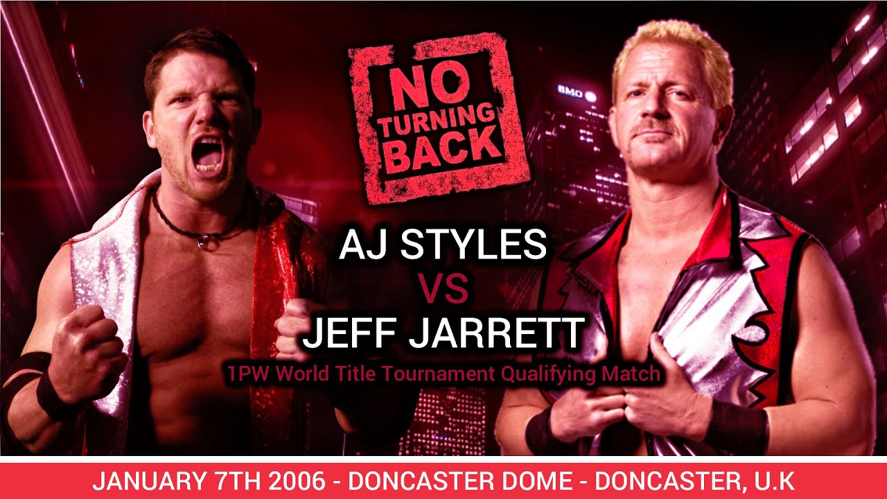 AJ Styles vs. Jeff Jarrett - International Singles Match - YouTube