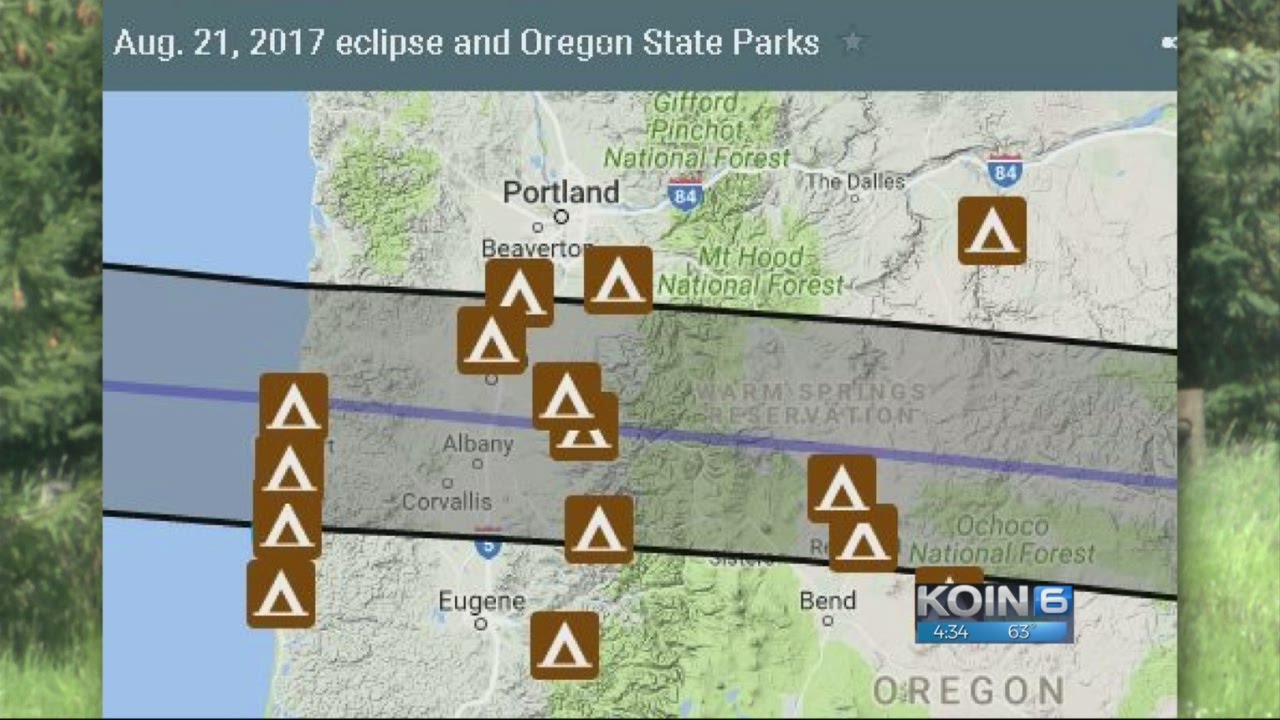 1K more campsites at Oregon parks for 2017 eclipse - YouTube