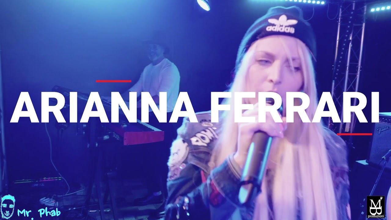 ARIANNA FERRARI live promo - info: mbproduzioni@gmail.com - YouTube