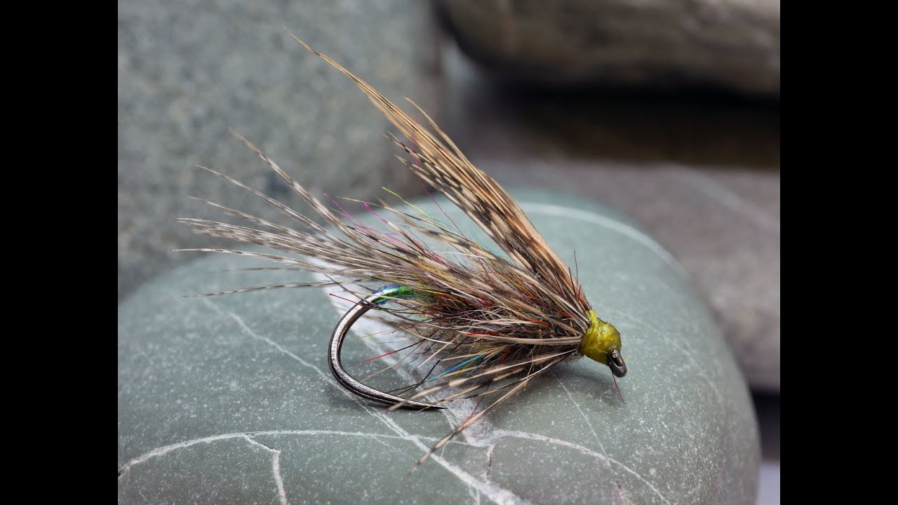 How to tie the Scruffy March Brown. - YouTube