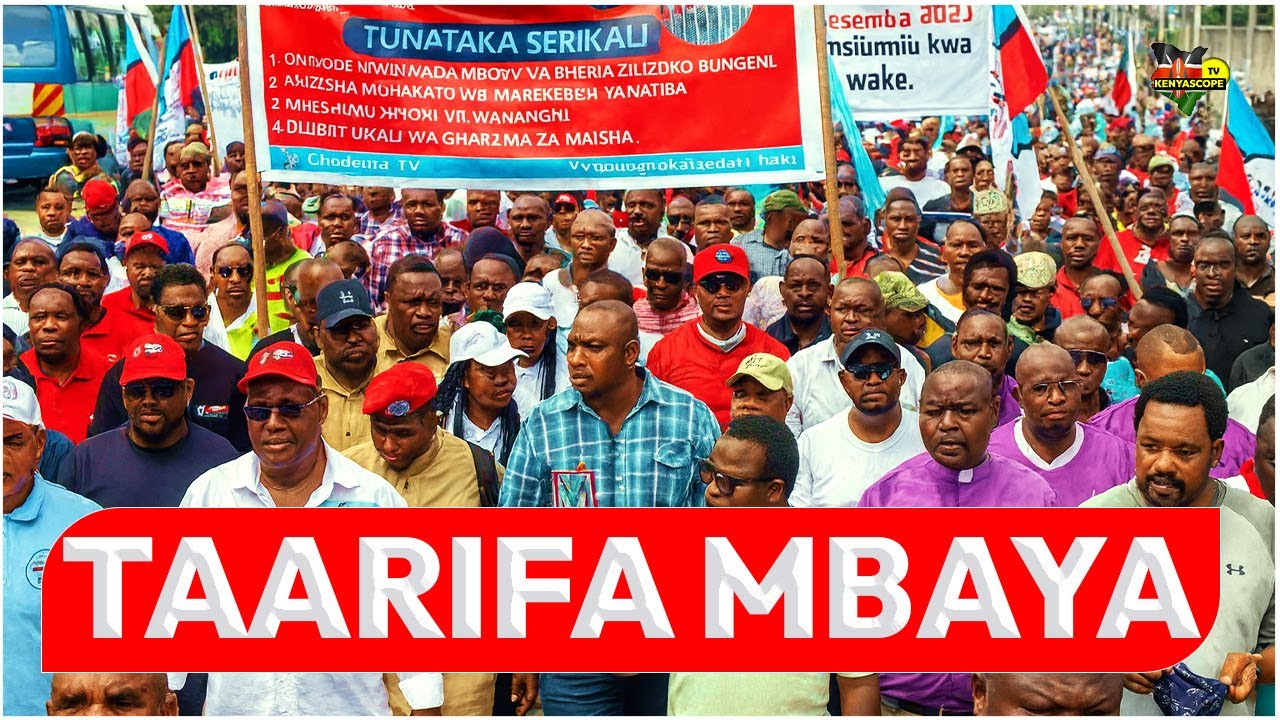 🔴Taarifa Mbaya Na Dharura Kutoka CHADEMA Imetikisa Tanzania - YouTube