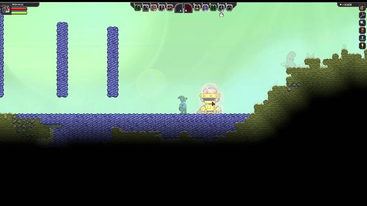 Starbound - Fatal Circuit Boss Fight - YouTube