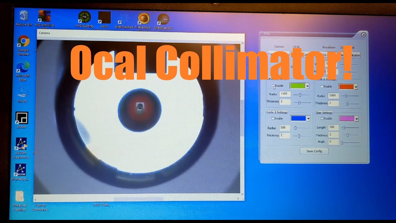 Ocal Collimator - Unboxing and use of a new collimation tool for all ...