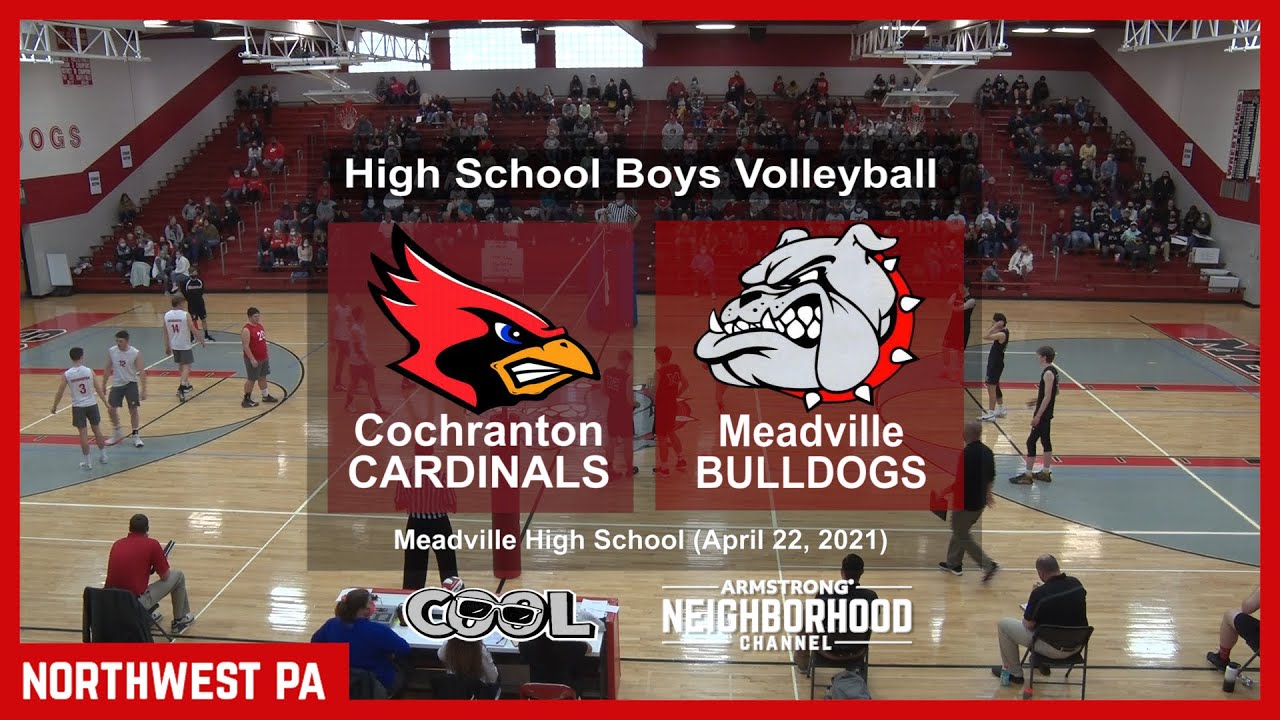 High School Boys Volleyball: Cochranton vs Meadville (Apr 22, 2021 ...