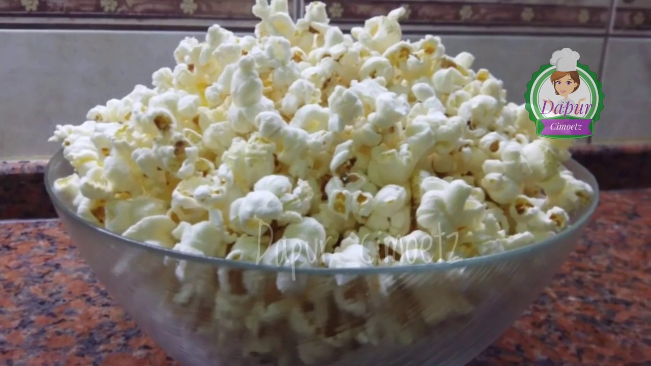 CARA CEPAT MEMBUAT BRONDONG JAGUNG/POP CORN - YouTube