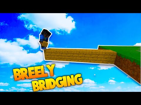 How To Breezly bridge in MCPE - YouTube