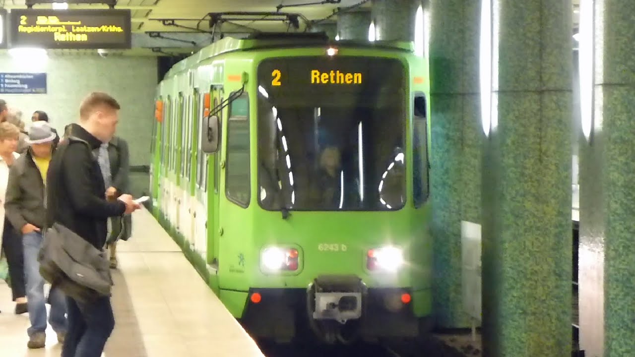 Linie 2 Kröpcke (Stadtbahn Hannover) - YouTube