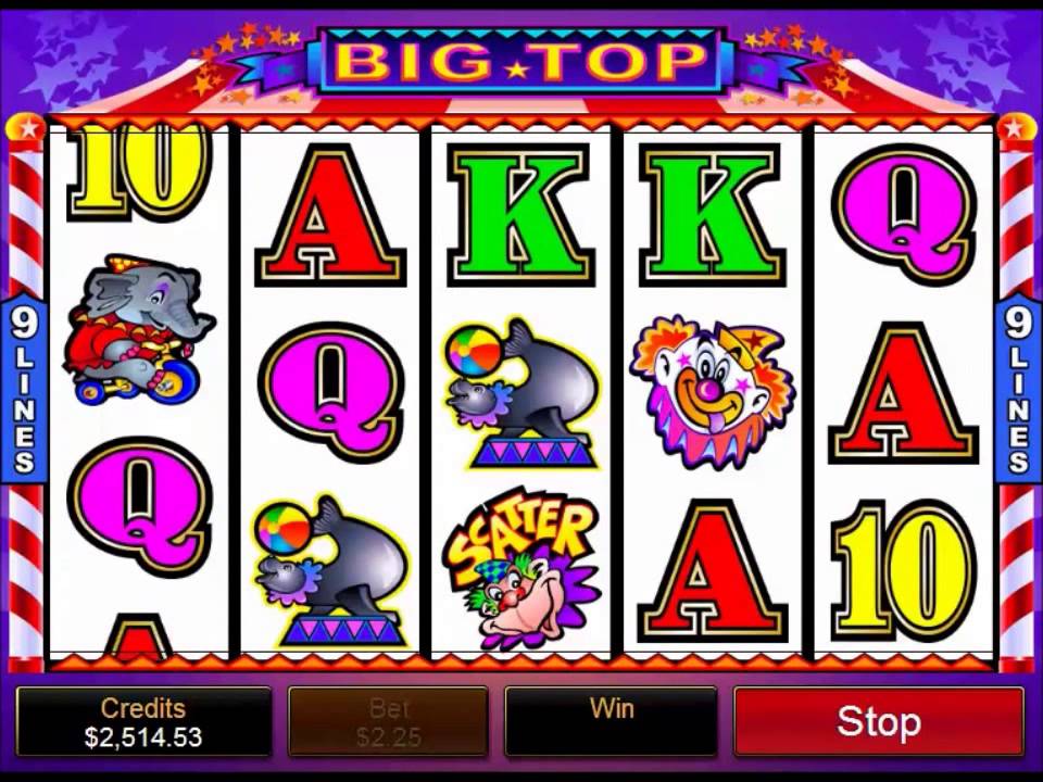 Big Top mobile slots - YouTube