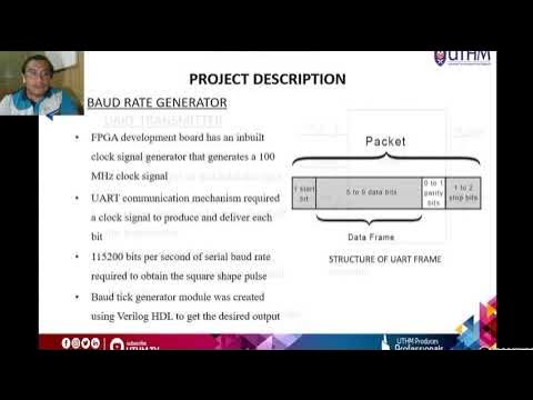 UART Link on FPGA using Verilog - YouTube