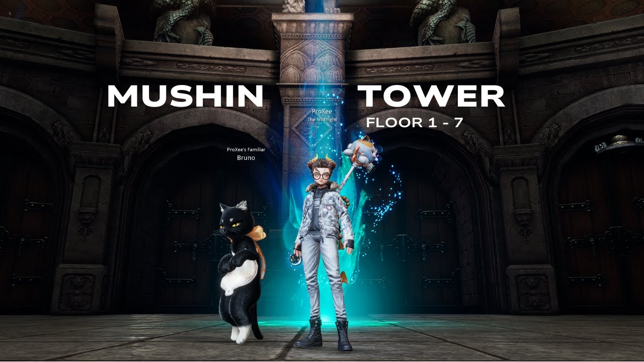 BnS Neo Mushin Tower (Floors 1-7) - Summoner (Hornet Nest) - YouTube