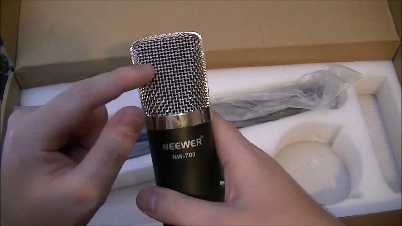 déballage et test du Neewer® nw-700 Studio professionnel ( kit complet ...