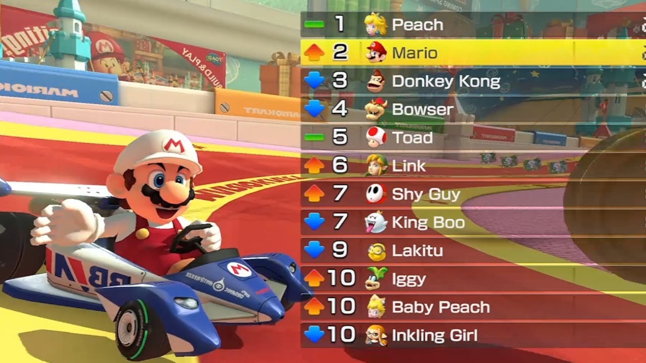 Fire Mario Mario Kart 8 Deluxe - YouTube