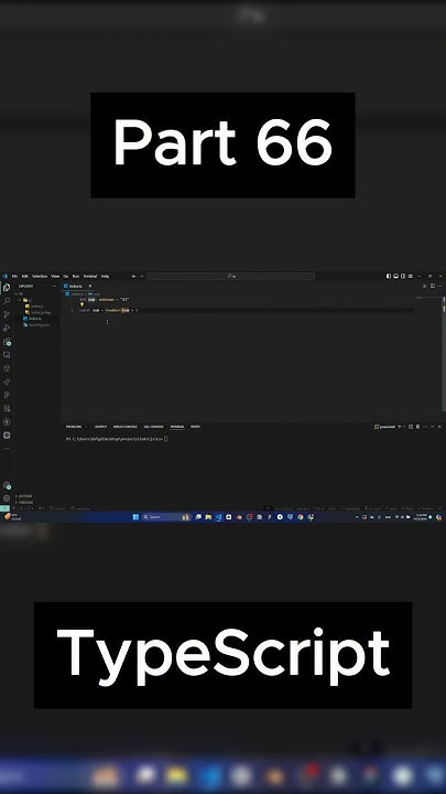 شرح شامل (Full Course) لTypeScript #typescript #ts #js #javascript ...
