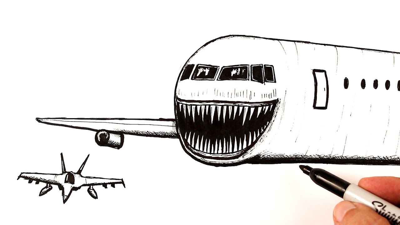 How to draw a Plane Eater - YouTube