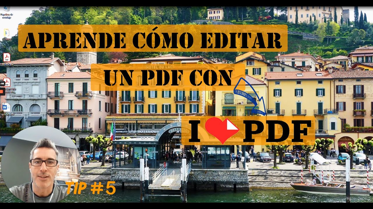 Aprende cómo editar un PDF con iLovePDF. - YouTube