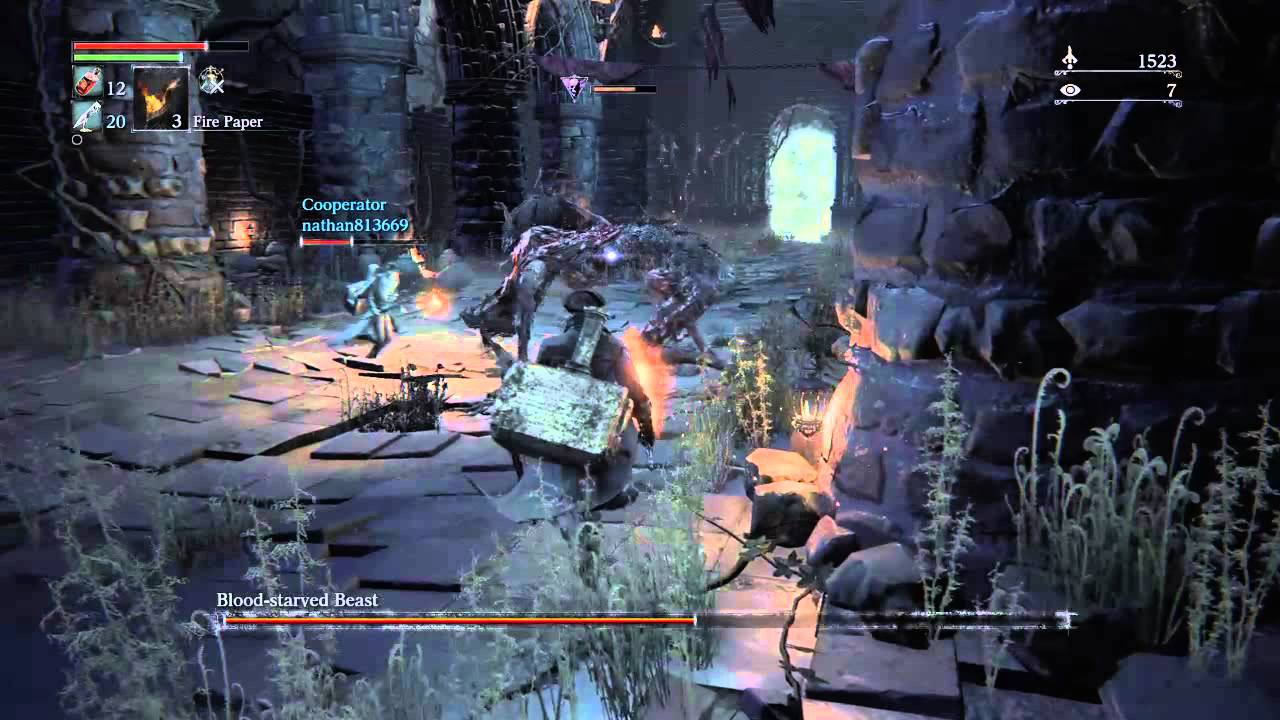 Bloodborne poison boss - YouTube