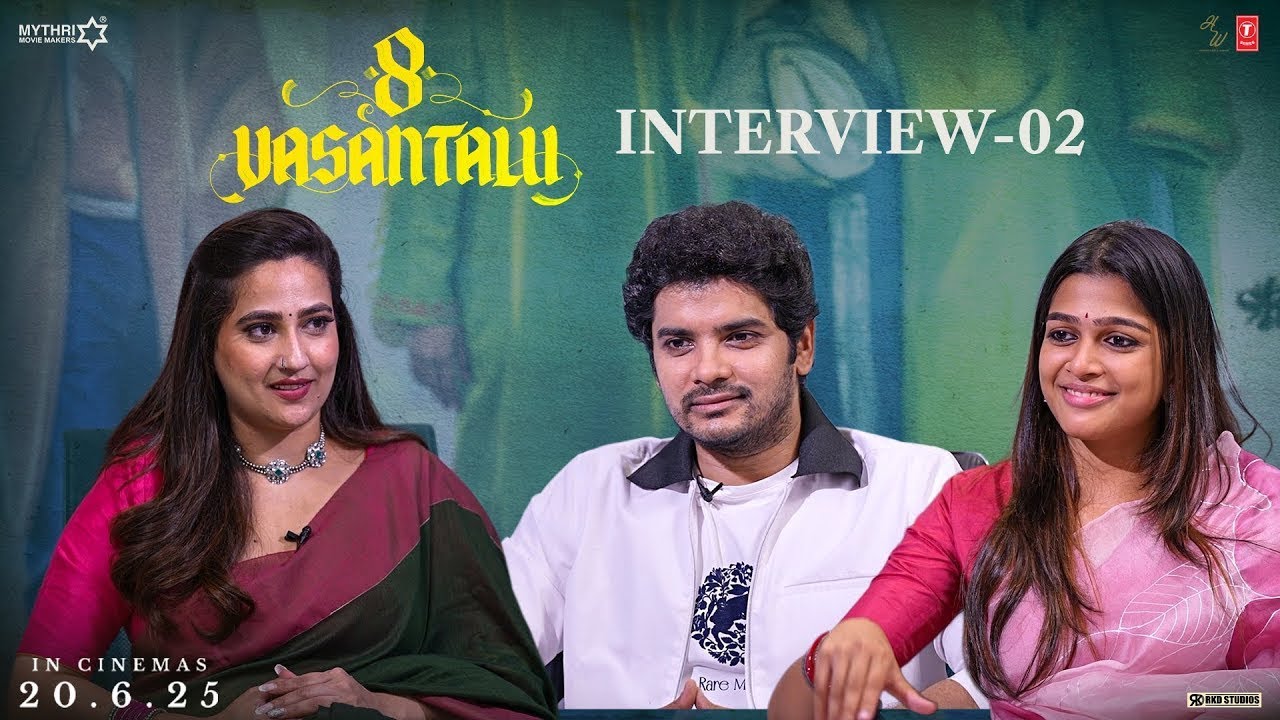 8 Vasantalu Interview - 2 | Ananthika Sanilkumar | Ravi Duggirala ...