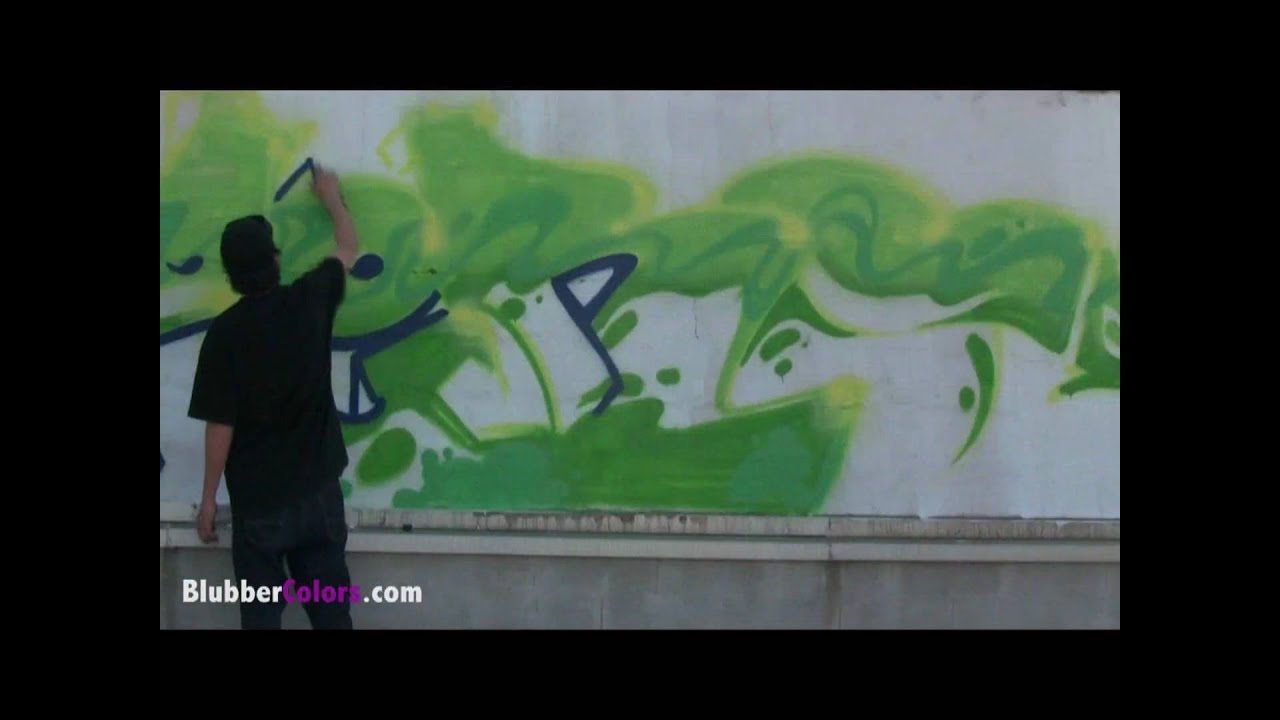 Blubber Colors Spray Paint NY - YouTube
