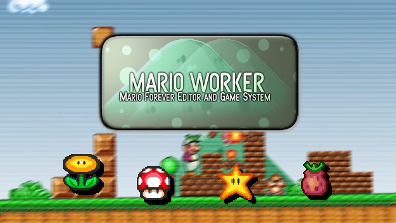 Mario Worker Remake - ALL POWER UPS - YouTube