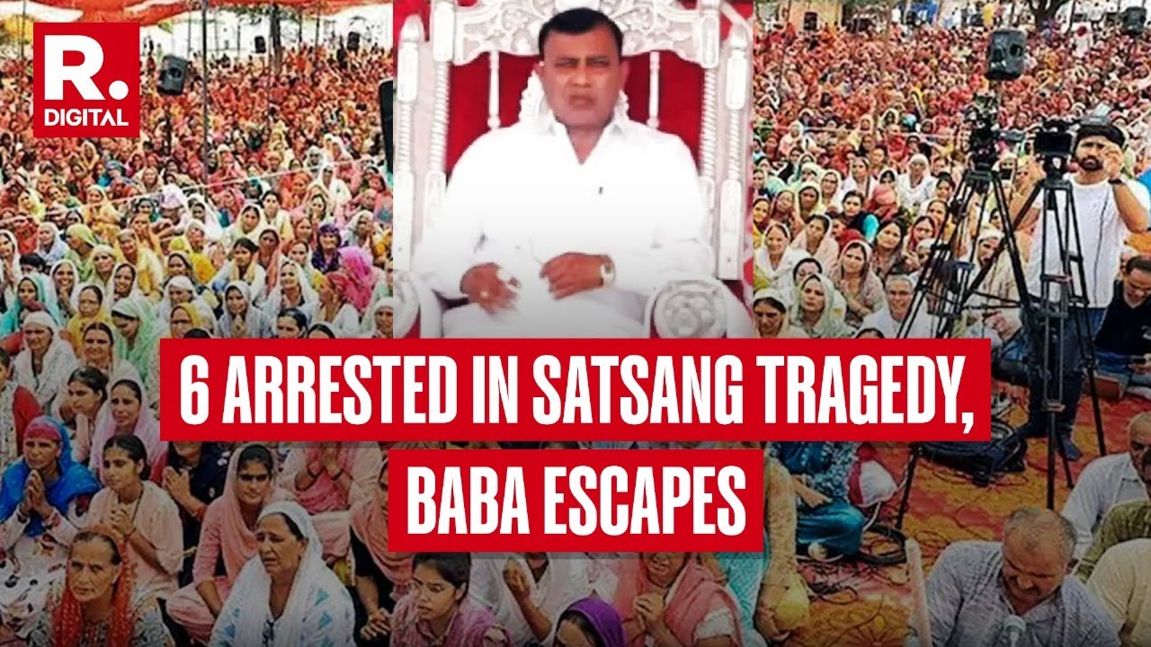 Hathras Tragedy: 6 Arrests Made In Connection With Satsang Stampede ...