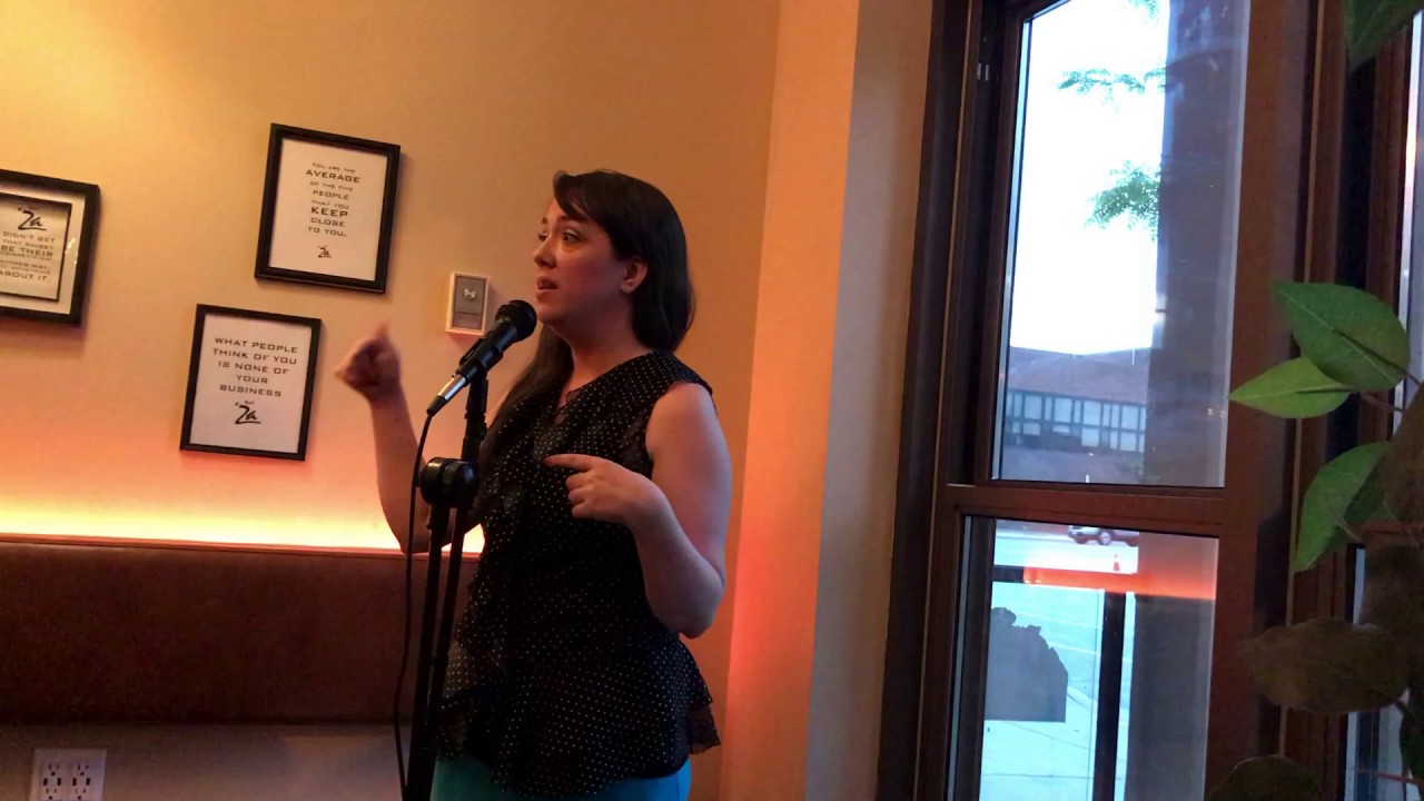 Canadian Carrie - Comedy Standup @ Zenza Pizzeria - YouTube