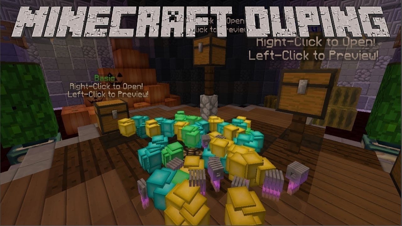 DUPING UNLIMITED KEYS + MORE ( MINECRAFT DUPING) - YouTube