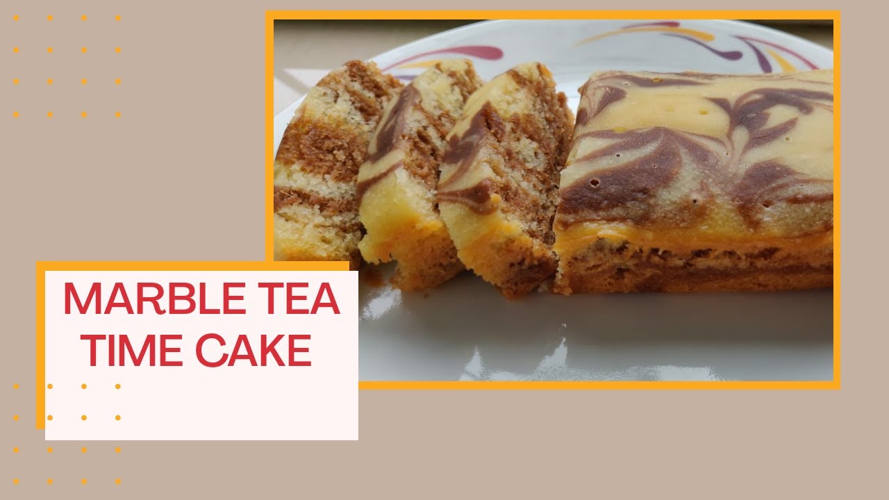 Marble Cake| Tea Time Cake| Without oven| Eggless - YouTube