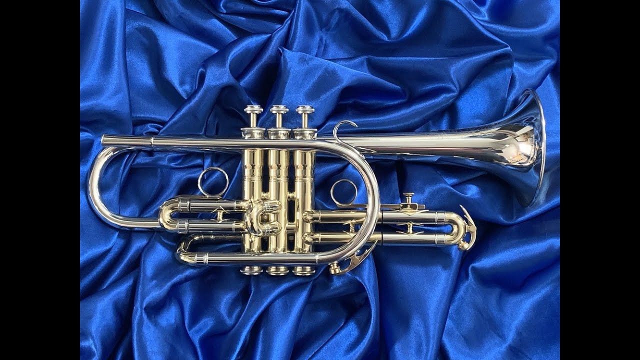 Vintage King Super 20 SilverSonic Cornet - YouTube