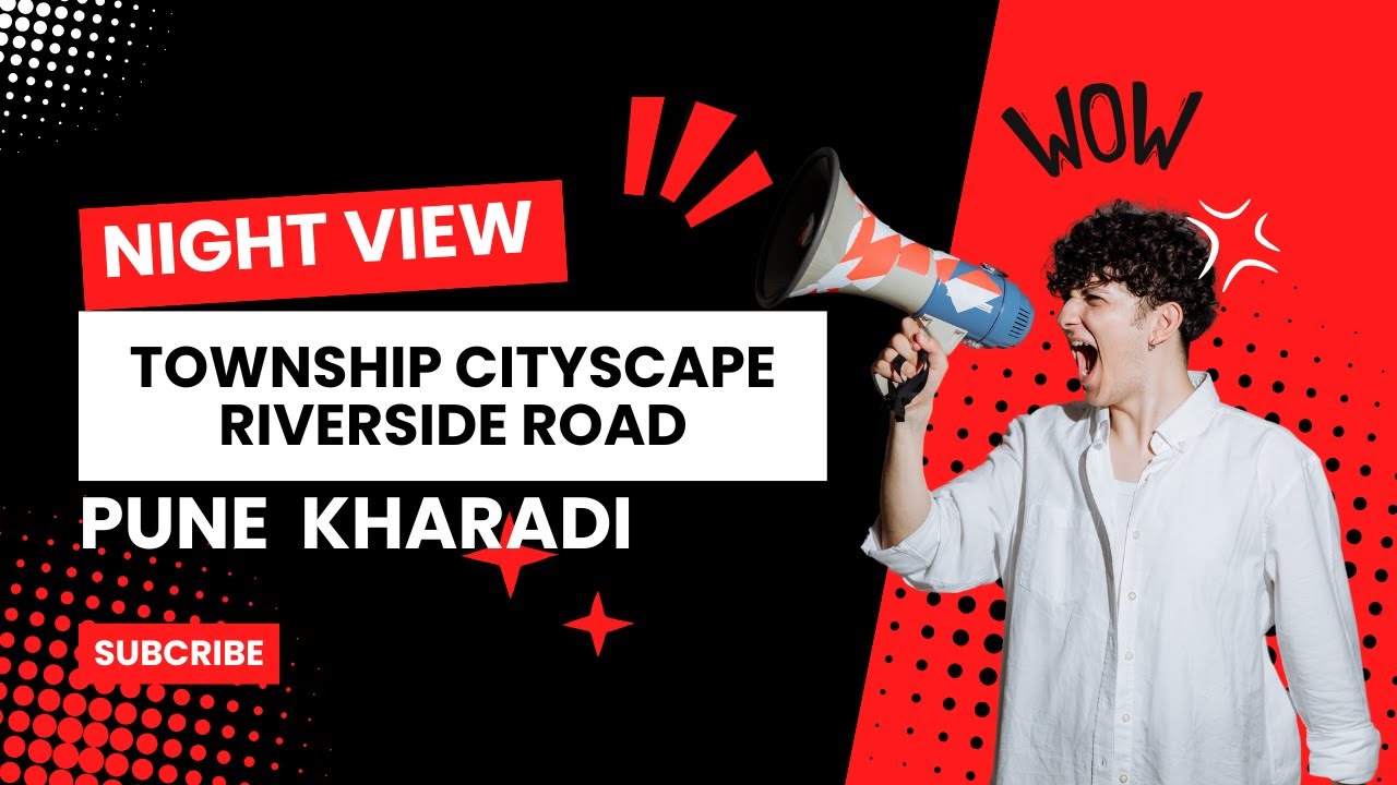 Kharadi Township Night View Cityscape #kharadi #pune #kharadipune # ...