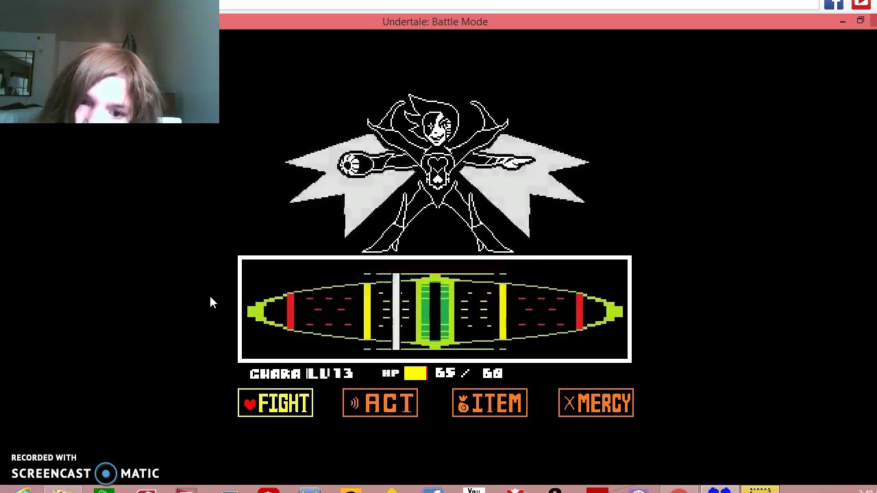 Undertale battle mode #2: W.D. Gaster is DETERMINED - YouTube