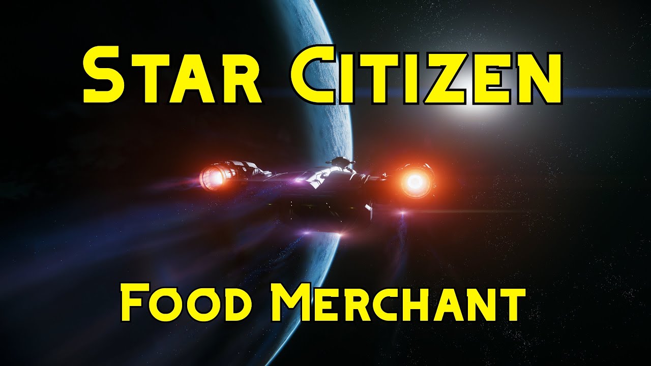 Star Citizen : Trading in the Cutlass Black "Food Merchant" 🥩🍔 - YouTube