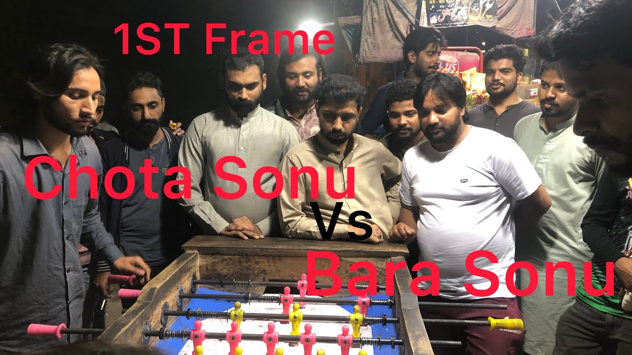 Chota Sonu Vs Bara Sonu /#single /#1st Frame /#Challange Game /@Handball pk - YouTube