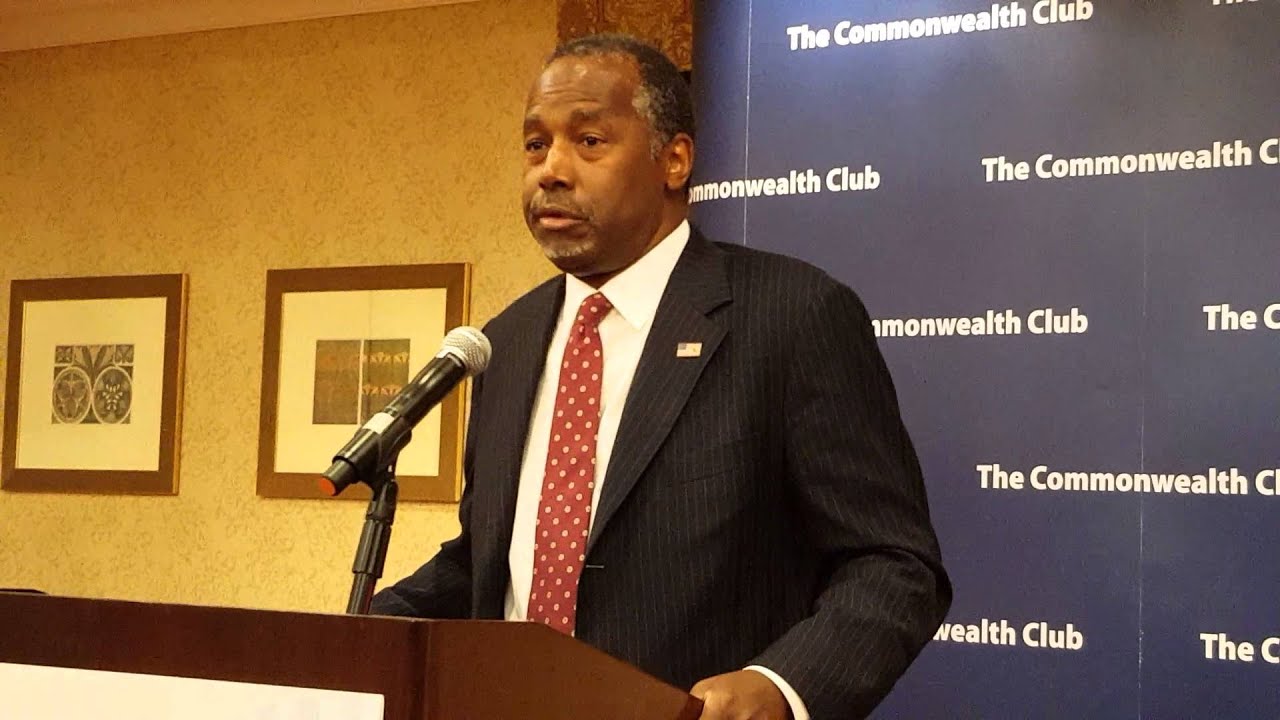 Ben Carson on His Mother Getting Government Aid - YouTube
