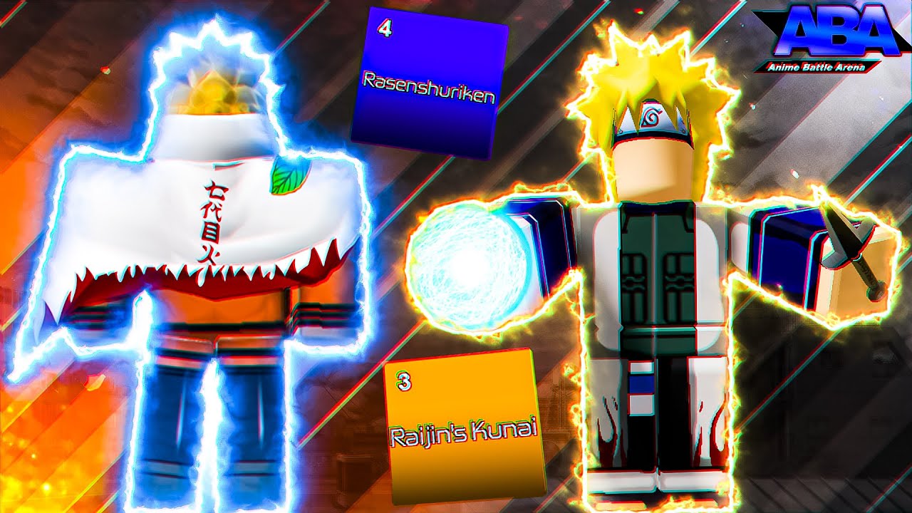 FATHER SON DUO! MINATO AND NARUTO! | ANIME BATTLE ARENA | ROBLOX ...