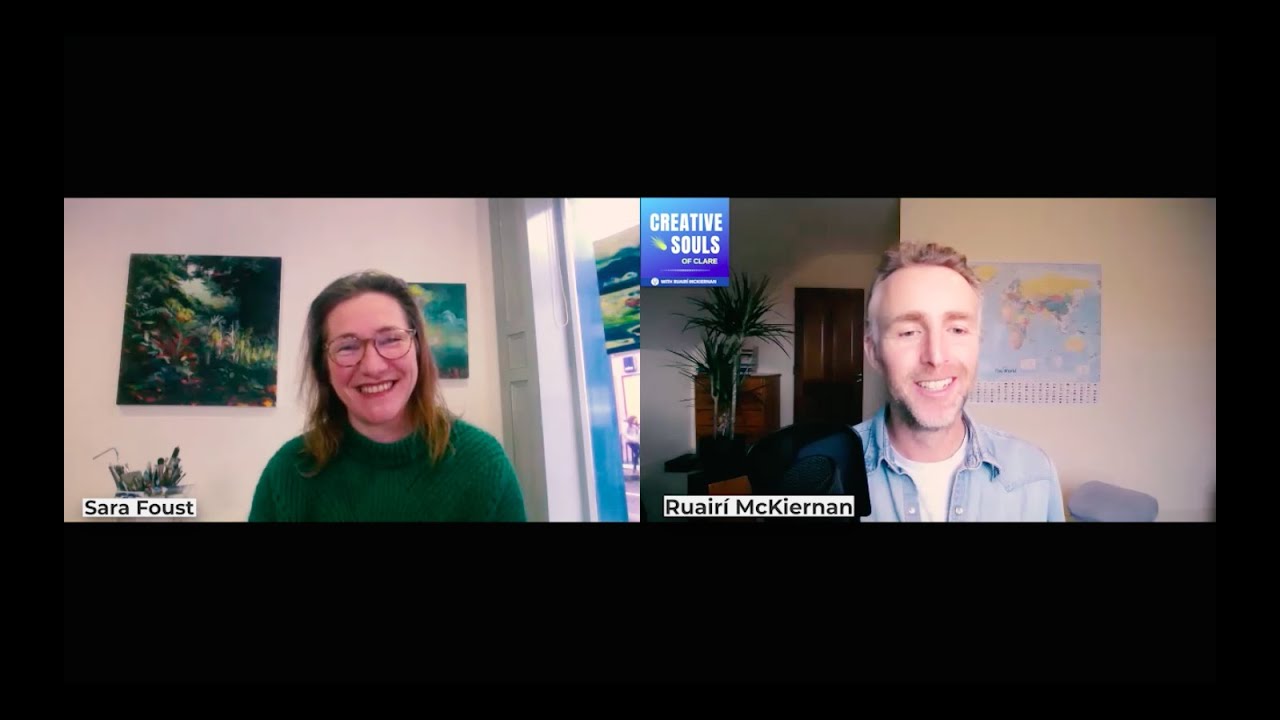 Creative Souls of Clare podcast - Sara Foust, artist - YouTube