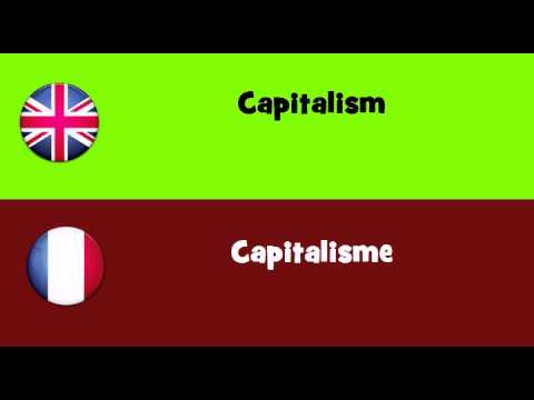 FROM ENGLISH TO FRENCH = Capitalism - YouTube